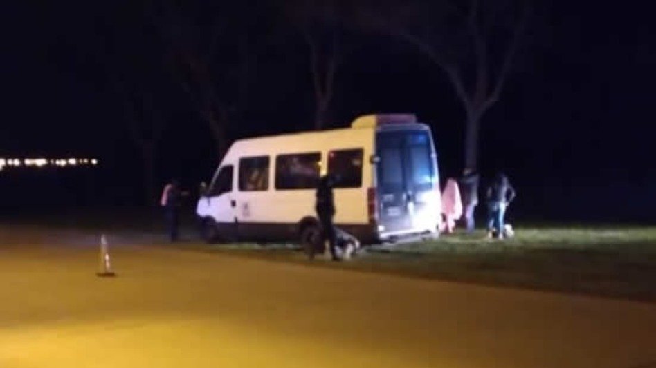 Operativo de Tránsito en Ruta 80 cercanías Acceso a Barker