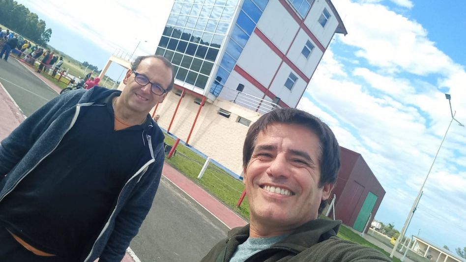 Ciclismo - Nacho Martínez y Mario Di Giorgio en el Argentino