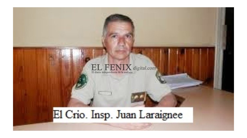 El Crio. Insp. Juan Laraignee quedaría Jefe Interino de la CZS Rural ...