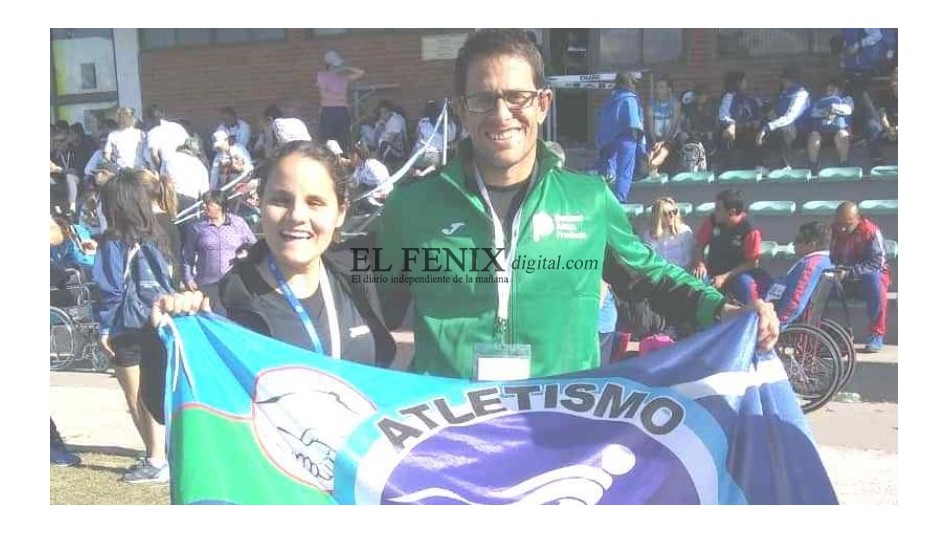 Bianca Fiser medalla de bronce en lanzamiento de bala